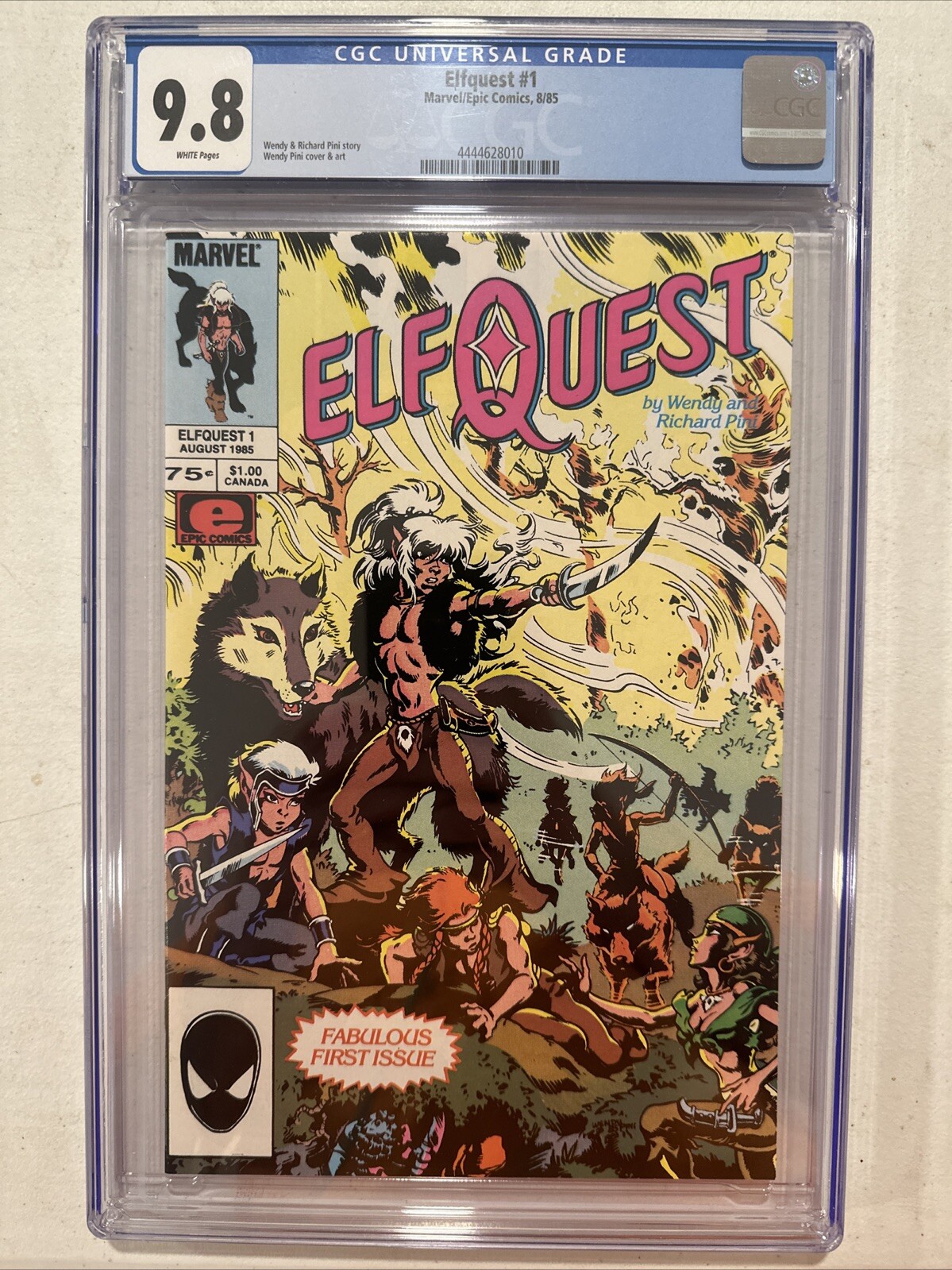 Elfquest #1 CGC 9.8 1985 Marvel/Epic Comics | eBay