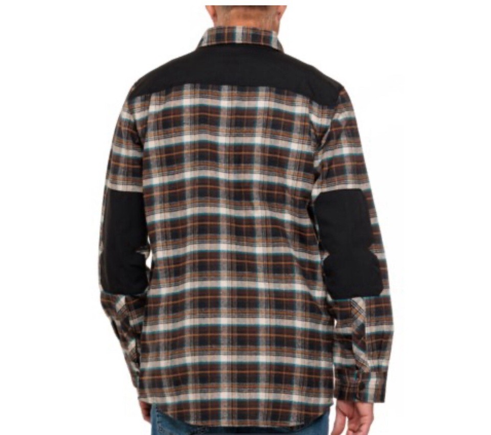 Dickies Heavyweight Brawny Snap-Front Flannel Shirt Jacket 3XL | eBay