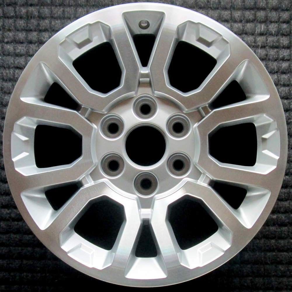 GMC Sierra 1500 Machined 18 inch OEM Wheel 2014 to 2018 | eBay