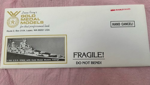 Loren Perry's Gold Medal Model 1/240 Buckley/ Ward Gold Medal Models ...
