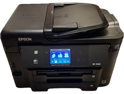 Epson WF-3540 Color Inkjet All-in-One, Copier, Scanner, Fax & Printer ...