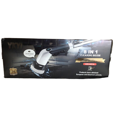 YKYI Electric Spin Scrubber,Cordless Electric Cleaning Brush,Power ...