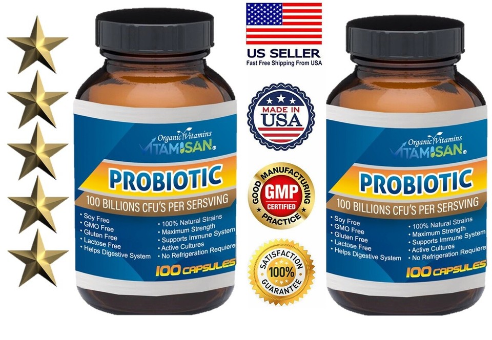 ULTRA PROBIOTIC 100 Billion CFUs 200 capsule NOW ULTIMATE FLORA PRIMAL ...