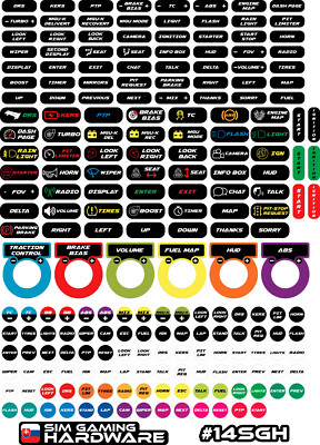 Button Box Stickers / Decals / Labels | eBay