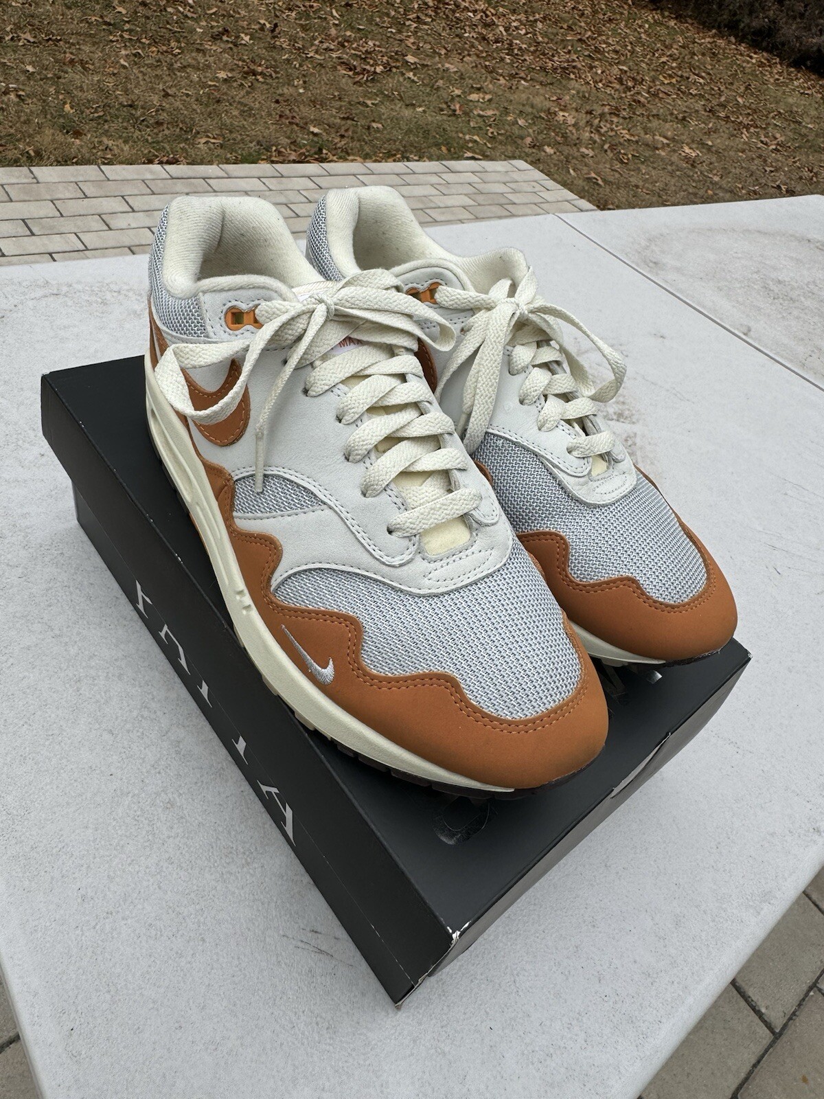 100% Authentic Nike Air Max 1 Patta Size 9 195244312214| eBay