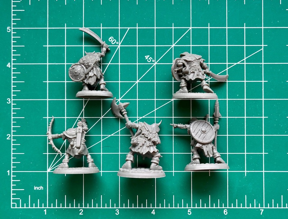 Orc Warriors Reaper Bones 5 Kickstarter, Dungeon Dwellers Expansion ...