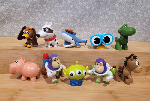 Toy Story Minis Shark Scud Lenny Slinky Rocket Buzz Hamm Alien Rex ...