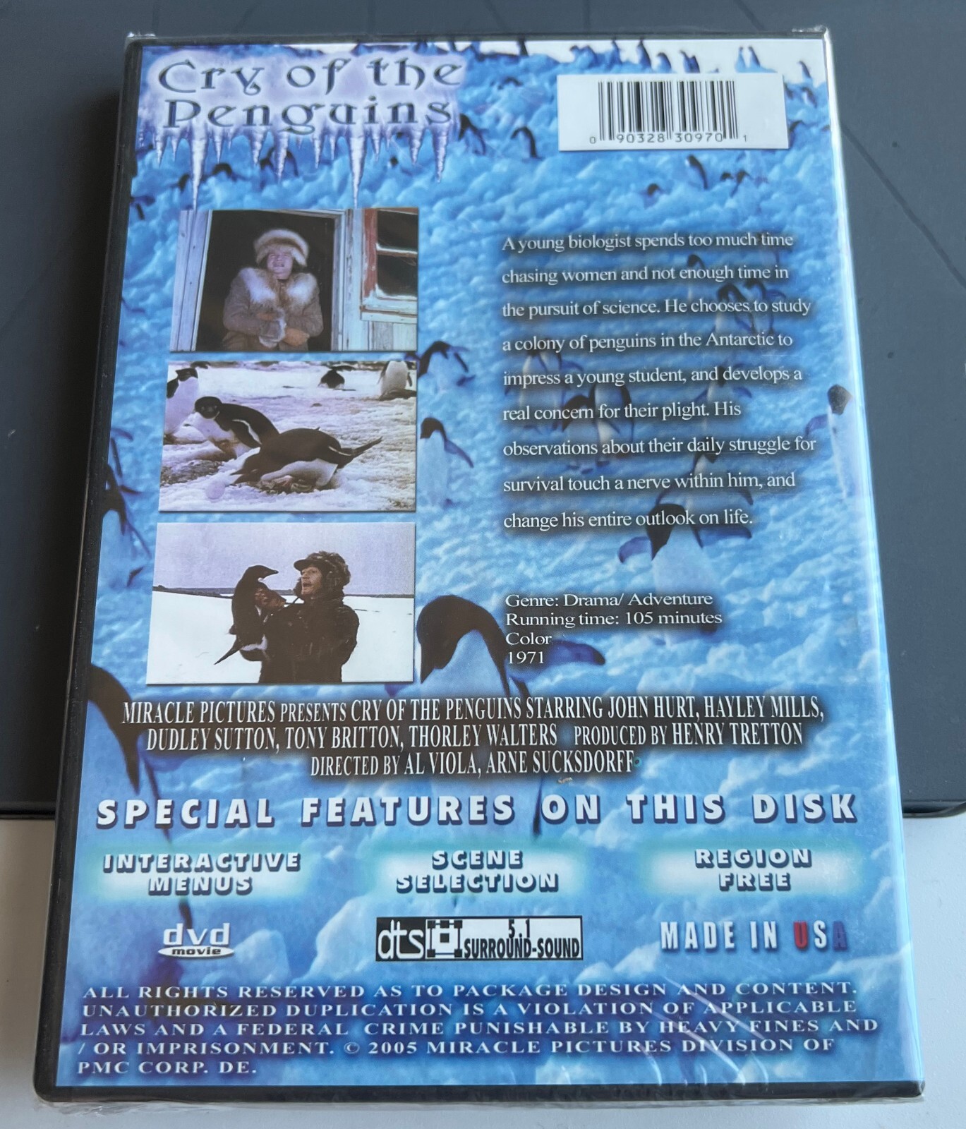 Cry of The Penguins DVD Hayley Mills John Hurr B446 for sale online | eBay