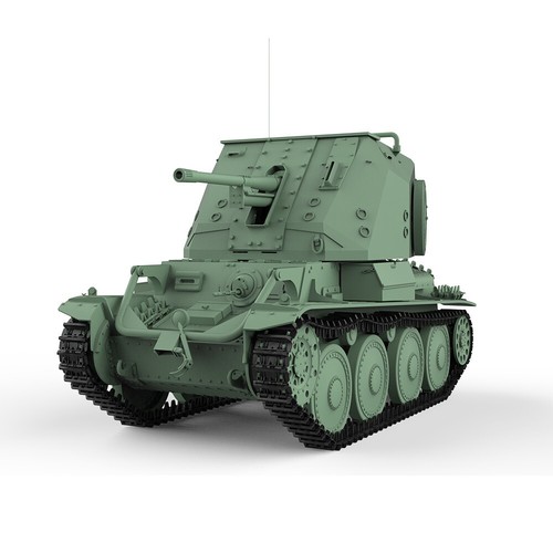 SSMODEL SS100737 1/100 15mm WarGaming Military Sweden Tank Destroyer ...