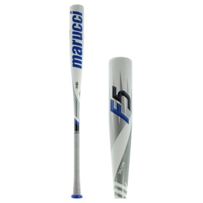 Marucci F5 -3 BBCOR 32" Baseball Bat 2 5/8" Barrel Grey Blue White ...
