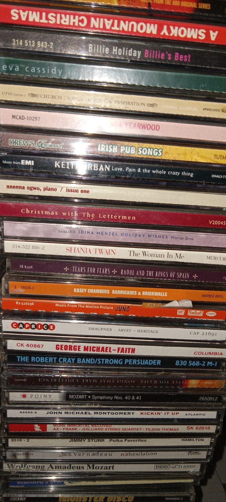 Personal Collection Lot Of 90 Classic Rock Cds 🔥☆ Estate Sale See Pics ...