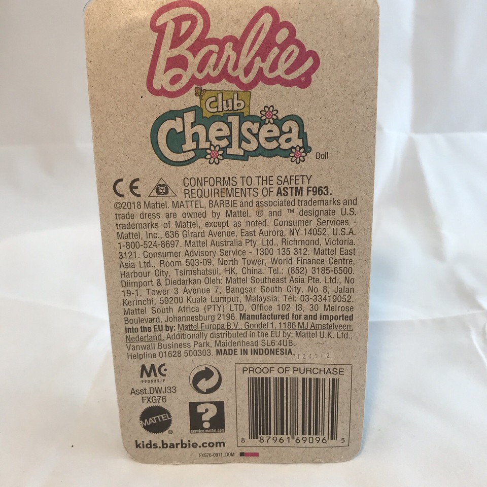 Barbie Club Chelsea Doll. New | eBay