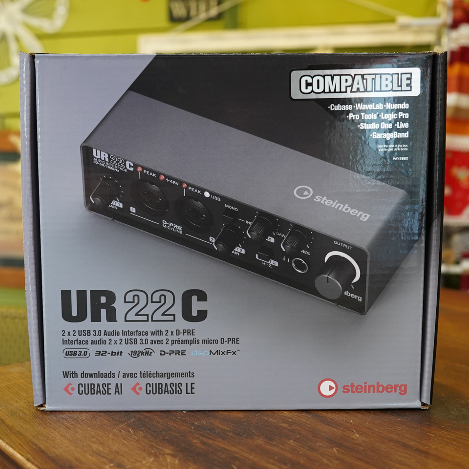 Steinberg UR22C USB3.0 Audio Interface Brand New Ship from Japan | eBay