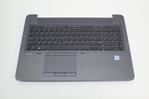 Genuine HP ZBOOK 15 G3 15.6" Palmrest W/ Touchpad + US Keyboard 850147 ...