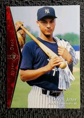 1995 Upper Deck SP Derek Jeter Rookie Card RC #181 red foil | eBay