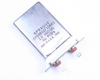 SPRAGUE 1uF 600VAC Motor Run Capacitor CP69B1EF105K1 | eBay