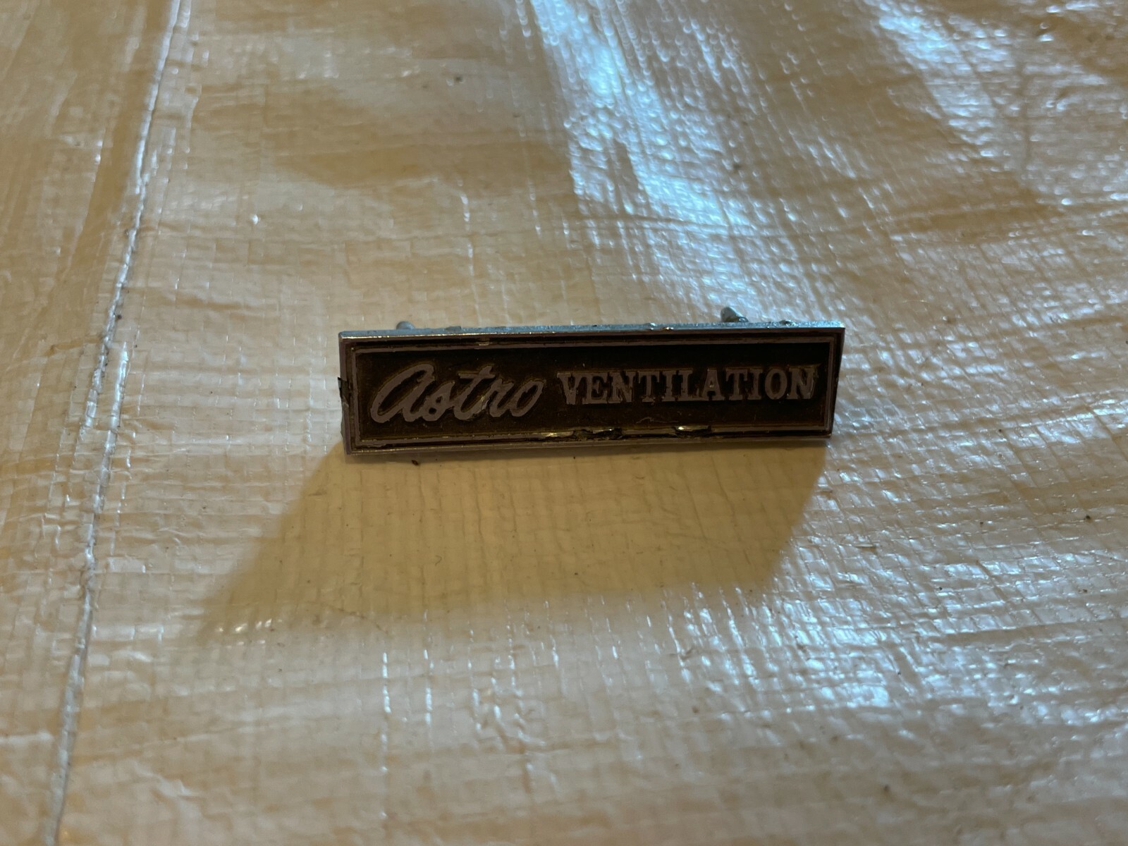 1969 1970 Chevrolet Astro Ventilation Dash Emblem Badge Interior Trim ...