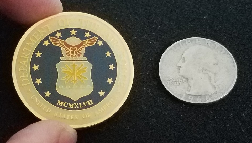 PENTAGON EXCHANGE 3 Star General Air Force USAF US Department of ...