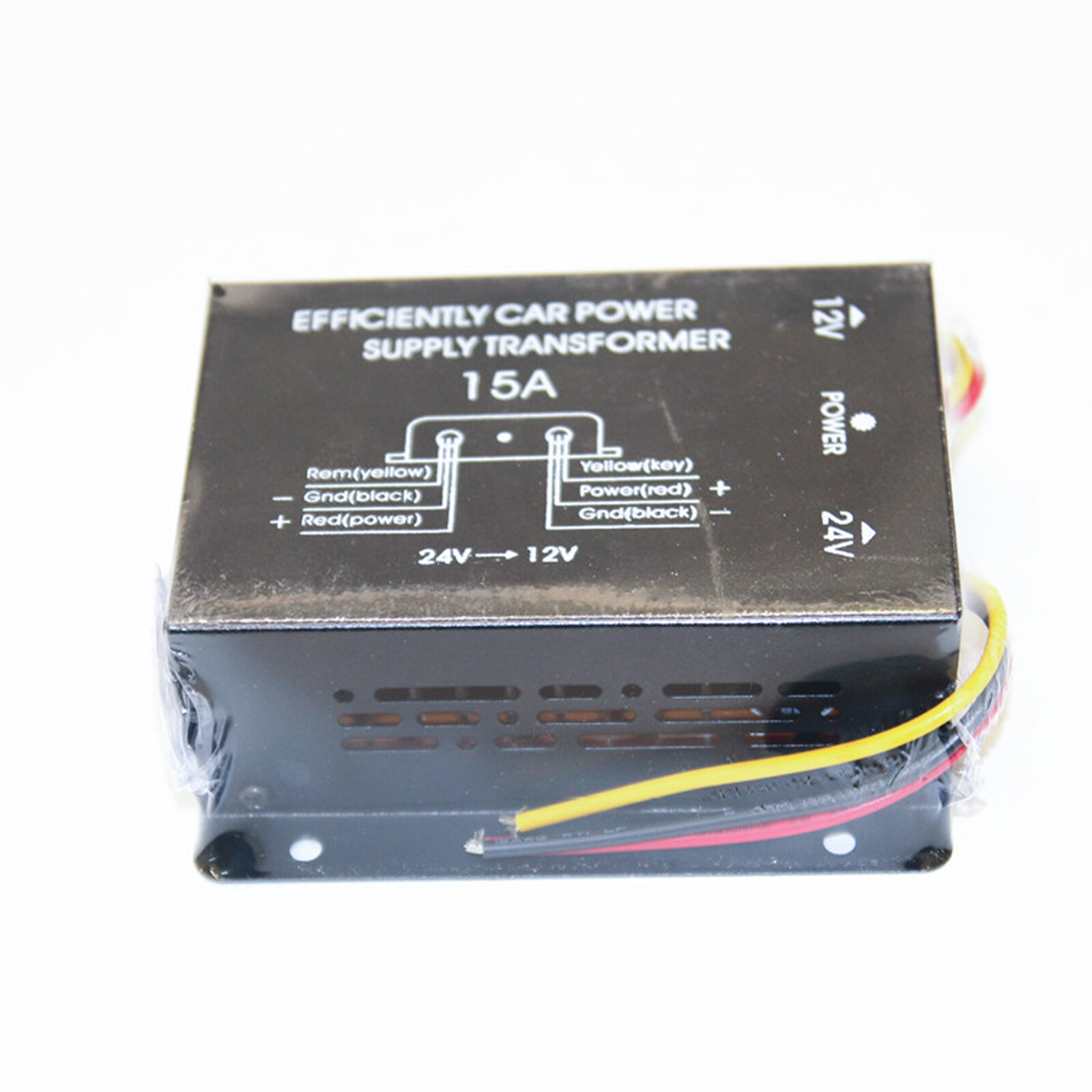 15A Car 24V To 12V Reducer Step Down Inverter Supply Power Converter | eBay