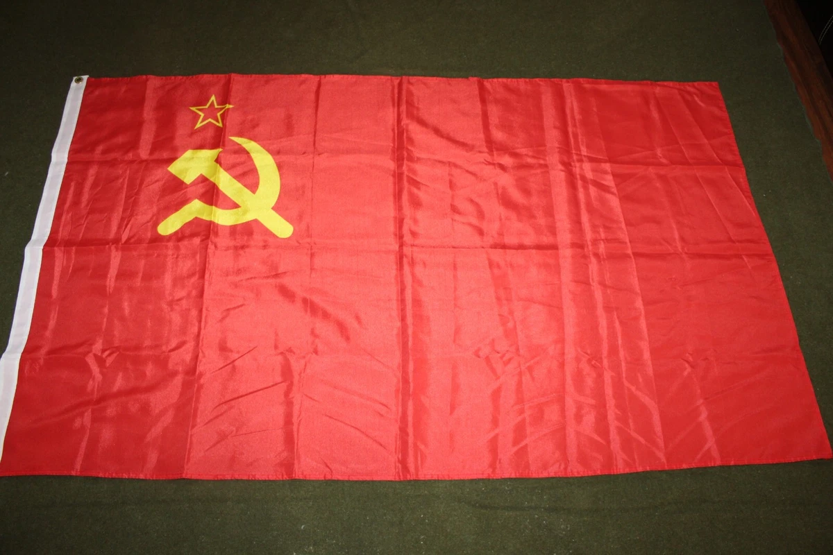 Soviet Union Flag During Cold War