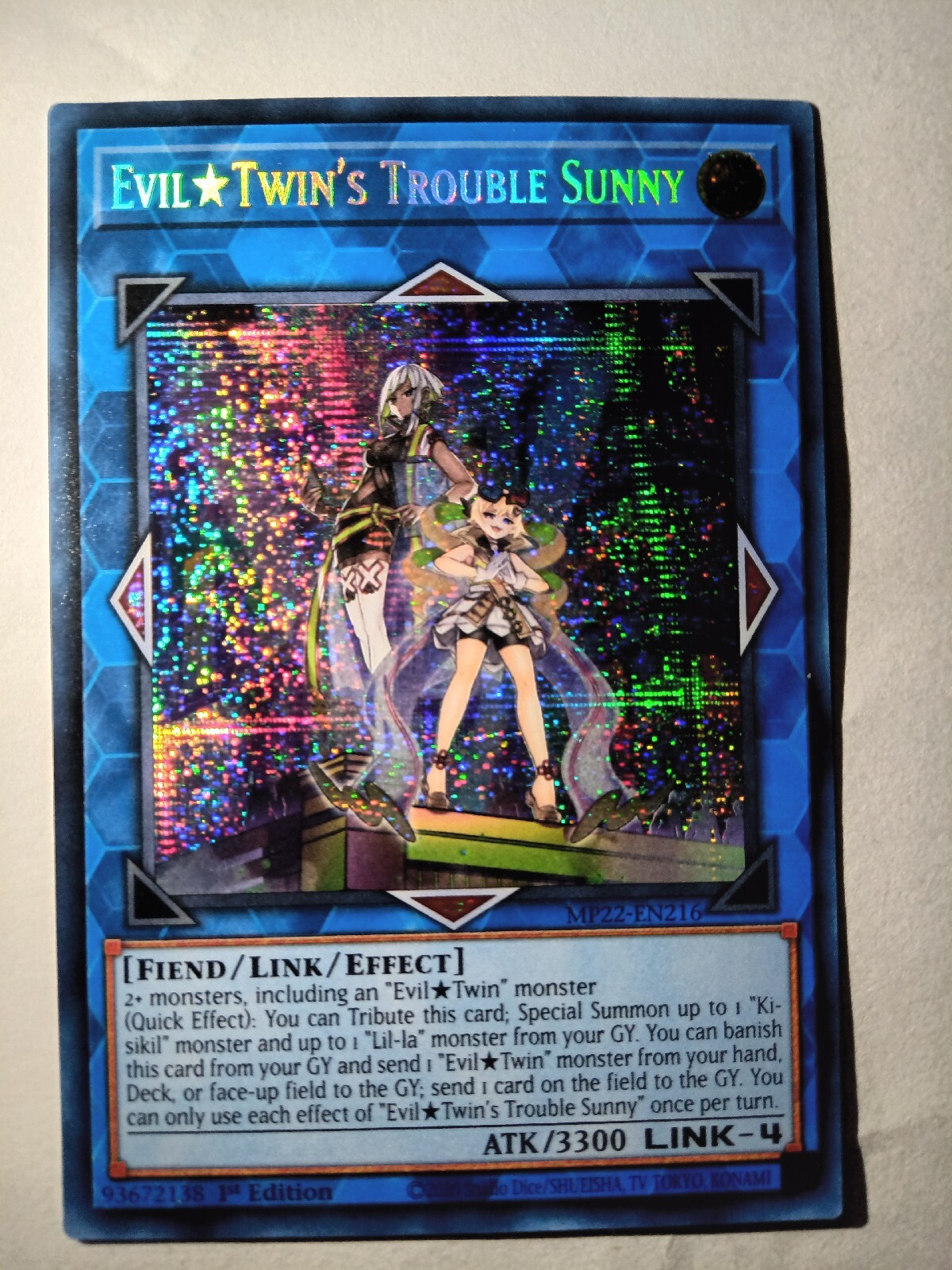 Evil Twin's Trouble Sunny l | MP22-EN216 | Prismatic Secret Rare | 1st ...