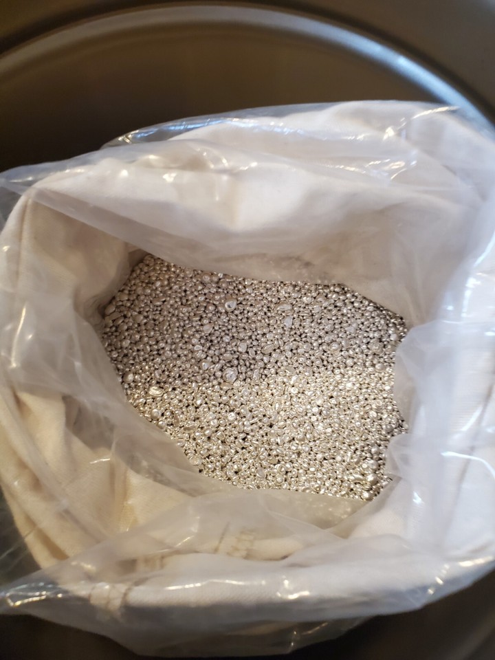 1 Troy Ounce .9999 Fine Silver Shot – Hand Poured Silver Crafting or ...