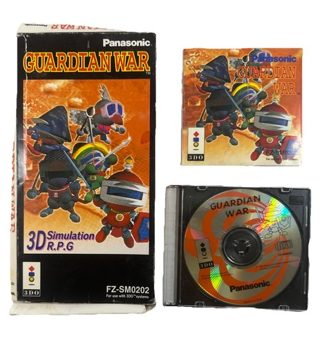 Panasonic 3DO Guardian War Case, Game, Manual! | eBay