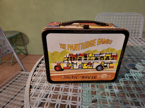 Vintage 1970s Patridge Family Metal Lunch Box & Thermos David Cassidy ...