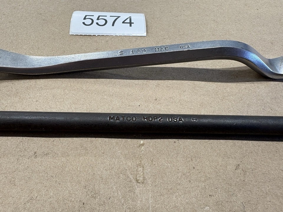 Matco HDP2 Drum Brake Pry Bar 12" & MAC Tools S100 Adjusting Adjuster ...