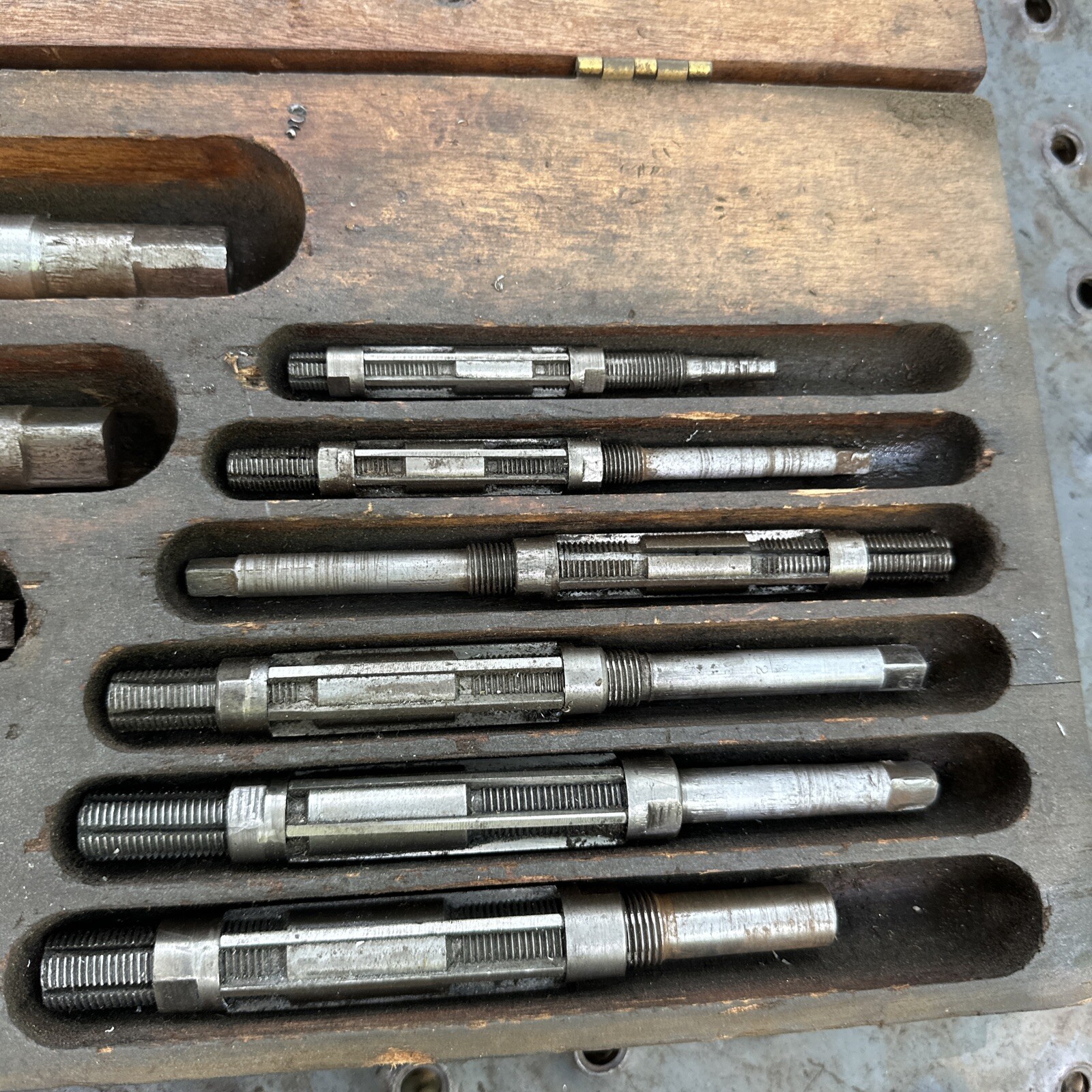 Critchley Adjustable Blade Reamer Set A-K 15/32 To 1-17/32” Machinist ...