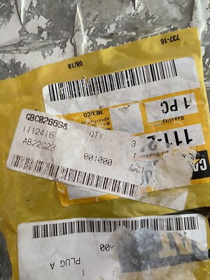 cat part, caterpillar, plastic, model #1112416, yellow | eBay