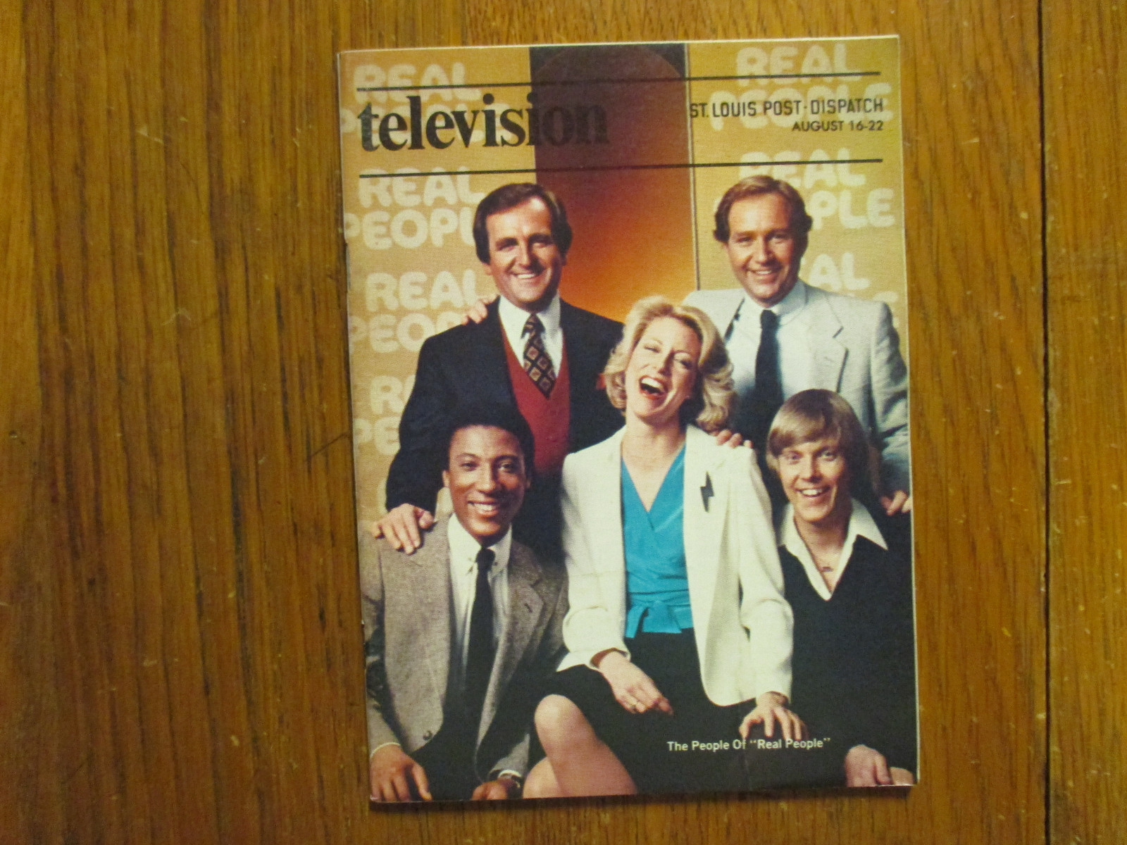 Au-1981 St. Louis Post-Dispatch TV Mag(REAL PEOPLE/SARAH PURCELL/SKIP ...