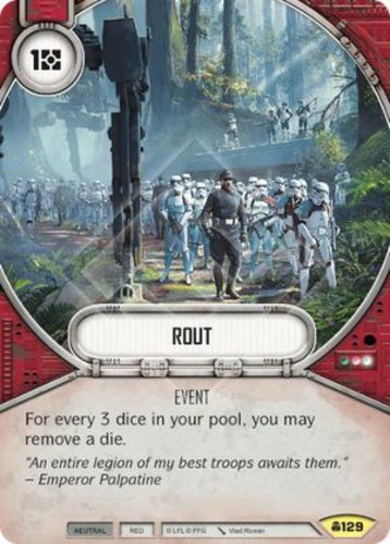 Star Wars Destiny: Rout [Mint/NM] Convergence SW Fantasy Flight Games ...