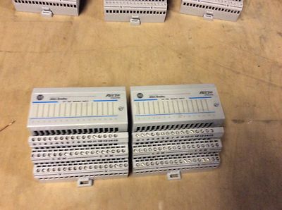 2-Allen-Bradley Flex I/O 24vdc source input, #1794-IV16, 30 day ...