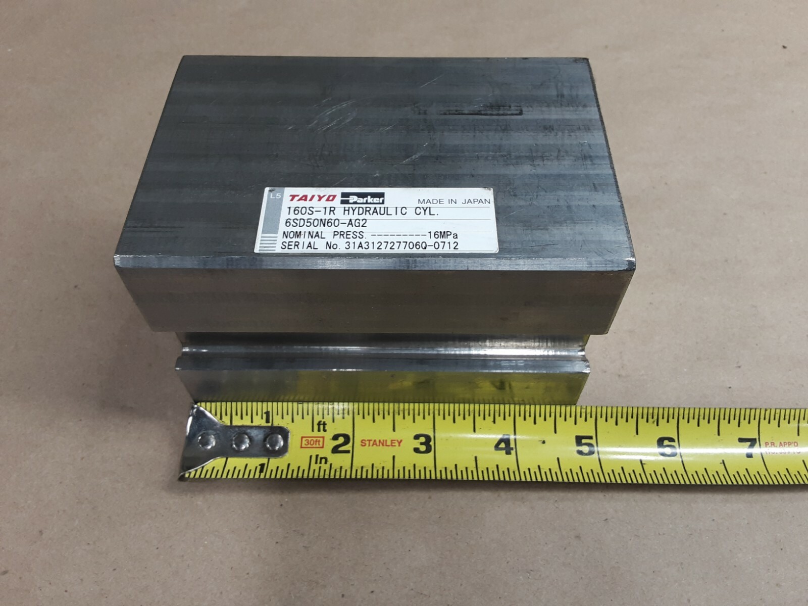 Taiyo Parker 160S-1R 6SD50N60-AG2 Hyd. Cylinder NEW #80C4PR4 | eBay