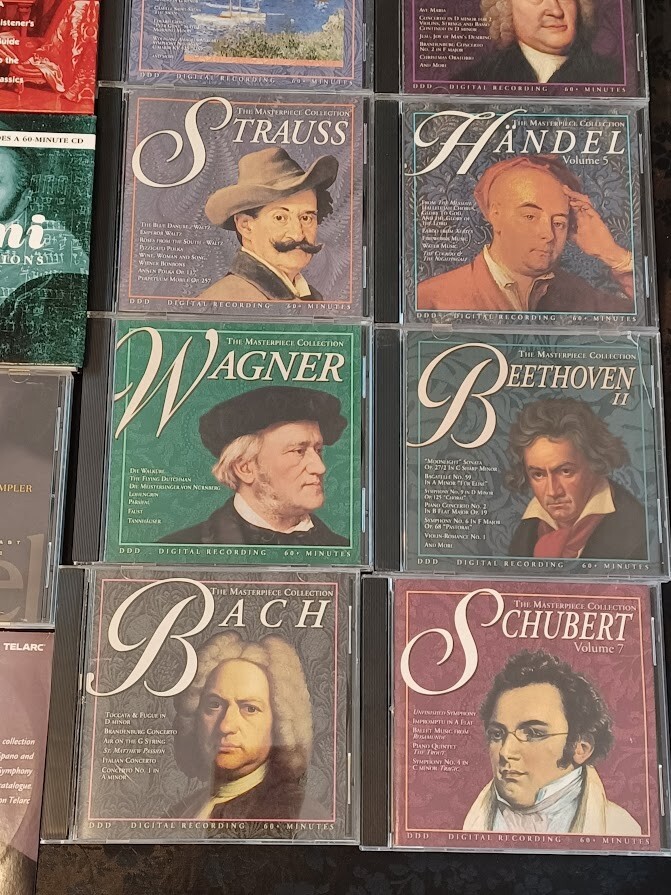 Classical Music CD and Book Collection - HUGE LOOK - Mint Condition | eBay