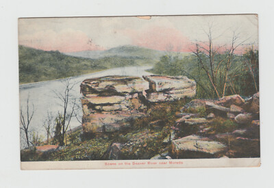 Morado, PA - c.1907 - Scene on the Beaver River Pennsylvania Postcard ...