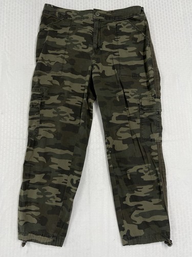 Social Standard by Sanctuary Cargo Pants Women XLarge Camo Utility ...