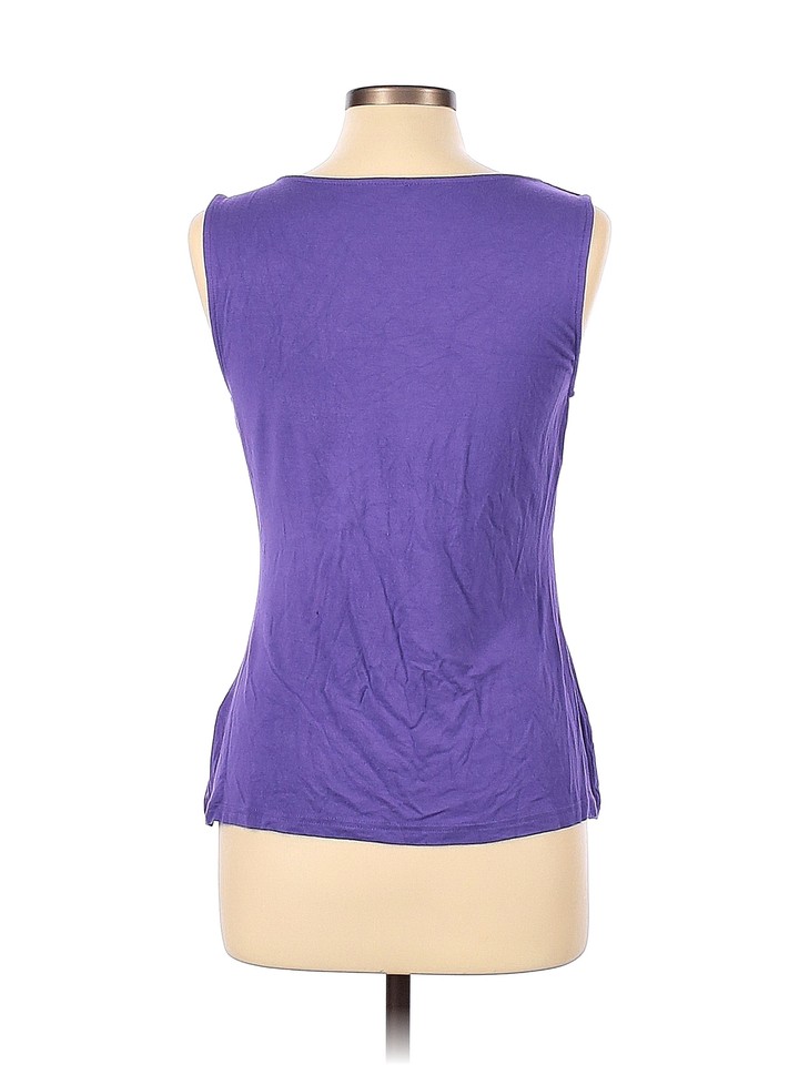 Venus Women Purple Sleeveless Top L | eBay