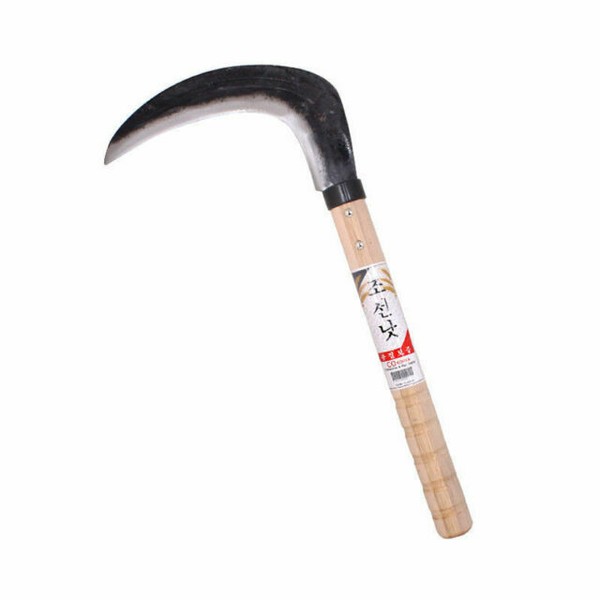 Chosun Grass Weeding Sickle Remove Weed Cutting Scythe Wooden Grab I G ...