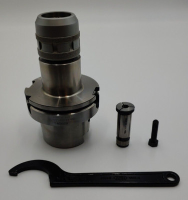 Nikken HSK100A-C3/4-115 Power Milling Chuck, Spanner Wrench, 5/16 ...