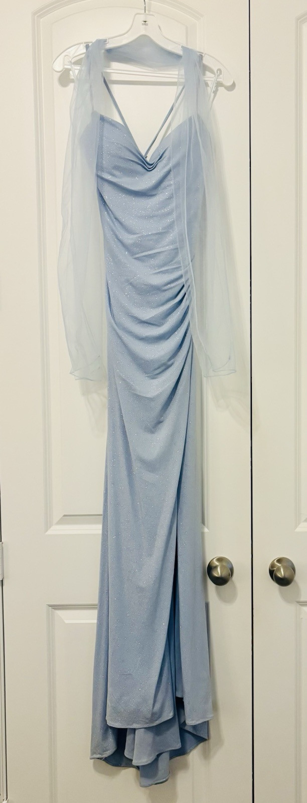 Baby Blue Prom Dress - Gem