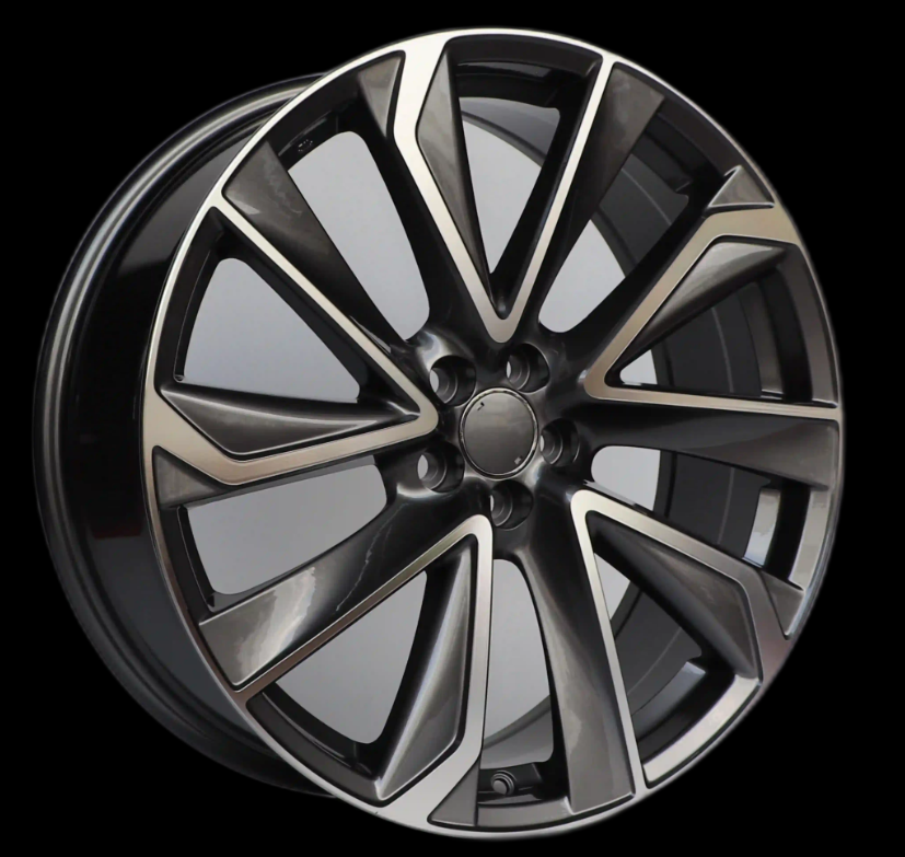 One Rim Gunmetal 20x7.5 +35 5x100 CB54.1 Fits Toyota Corolla Prius ...