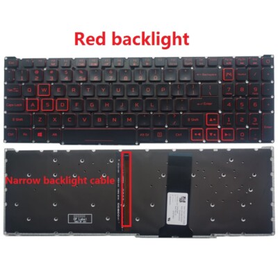 New ACER Nitro 5 AN515-54 AN515-55 AN515-43 AN515-45 Keyboard US Black ...