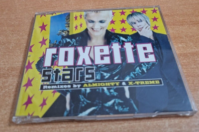 ROXETTE Stars REMIXES ALMIGHTY & X-TREME ULTRA RARE EUROPEAN CD SINGLE ...