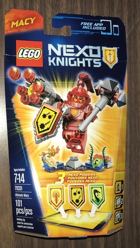 NEW LEGO Nexo Knights Ultimate Macy 70331 Factory Sealed In Box SEE ...