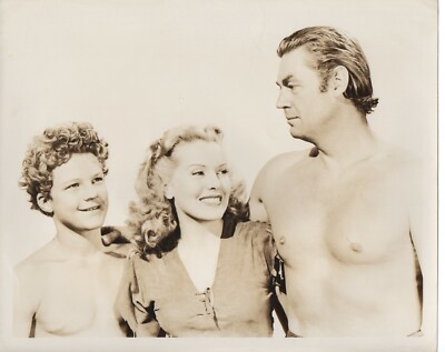 JOHNNY WEISMMULLER - BRENDA JOYCE - JOHNNY SHEFFIELD "TARZAN" 1940's ...