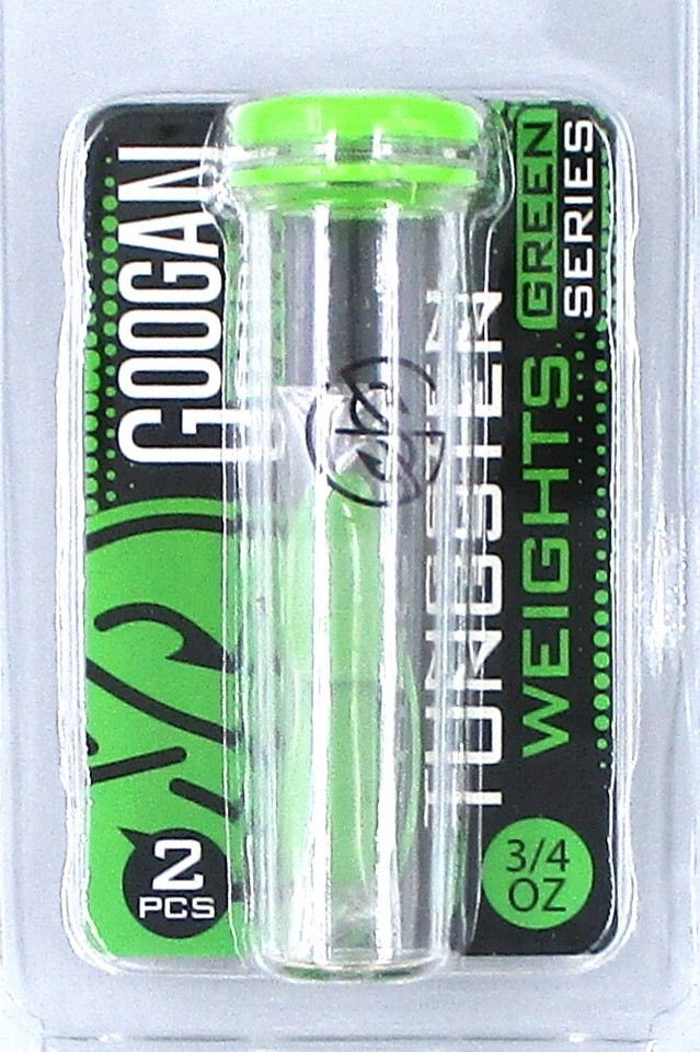 (6) Packs Googan Tungsten Flipping Bullet Worm Weights 3/4 Oz Googan ...