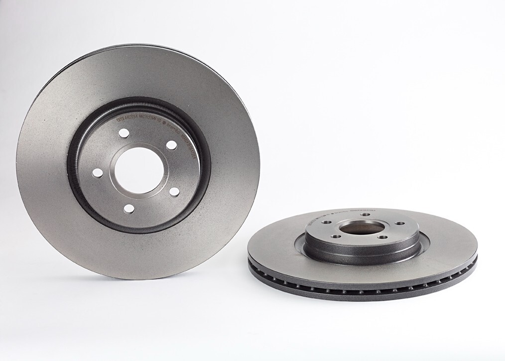 Brembo Front Left or Right Coated Disc Brake Rotor 320mm For Volvo C70 ...