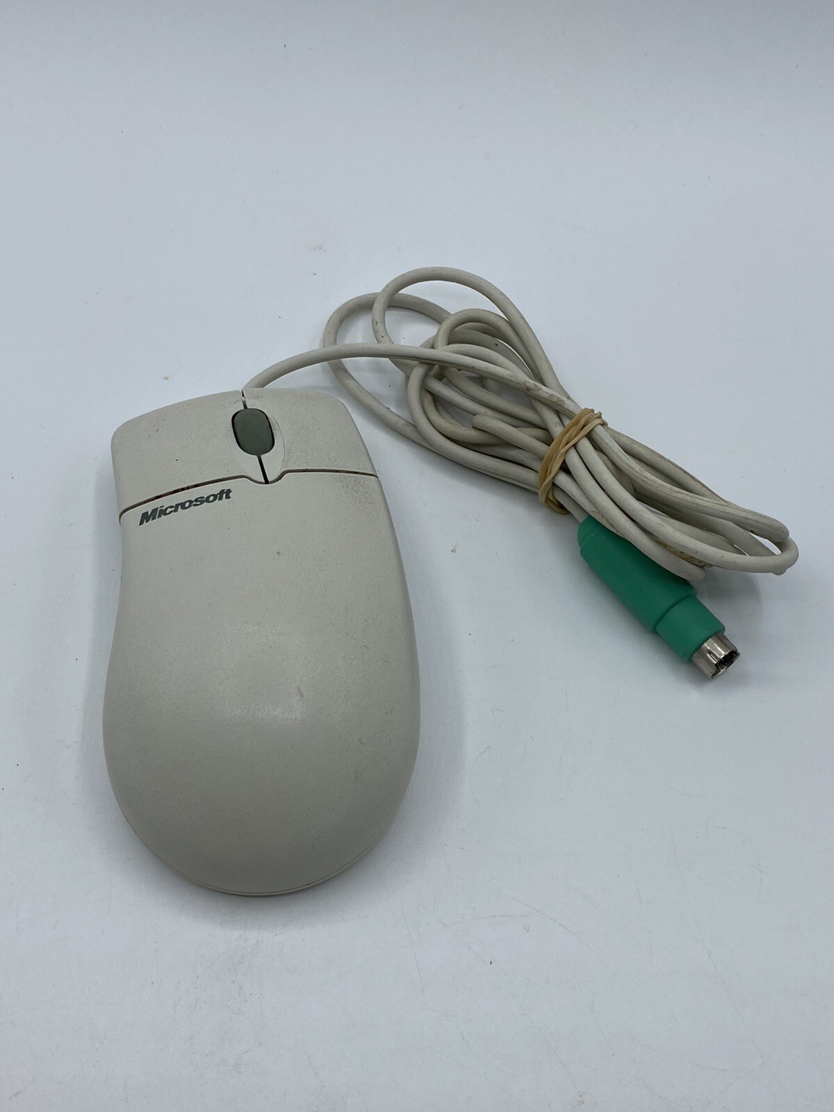 Vintage Microsoft IntelliMouse 1.1A PS/2 Compatible 5V 20mA X03-65047 ...